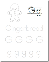 Gingerbread Baby Lapbook and Printables